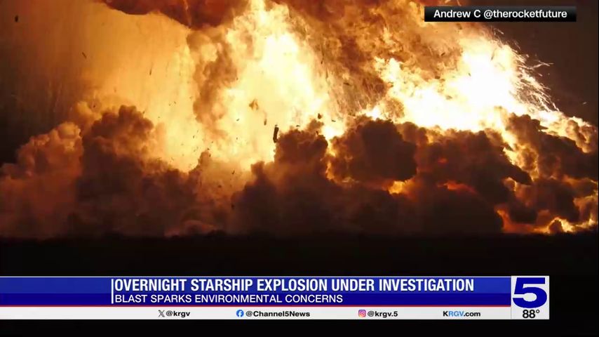 Environmental and safety concerns raised following Starship explosion ...
