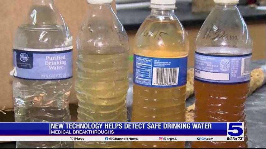 Medical Breakthroughs: New technology helps detect safe drinking water