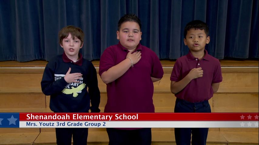 The Pledge of Allegiance - Shenandoah Elementary School - Mrs. Youtz ...