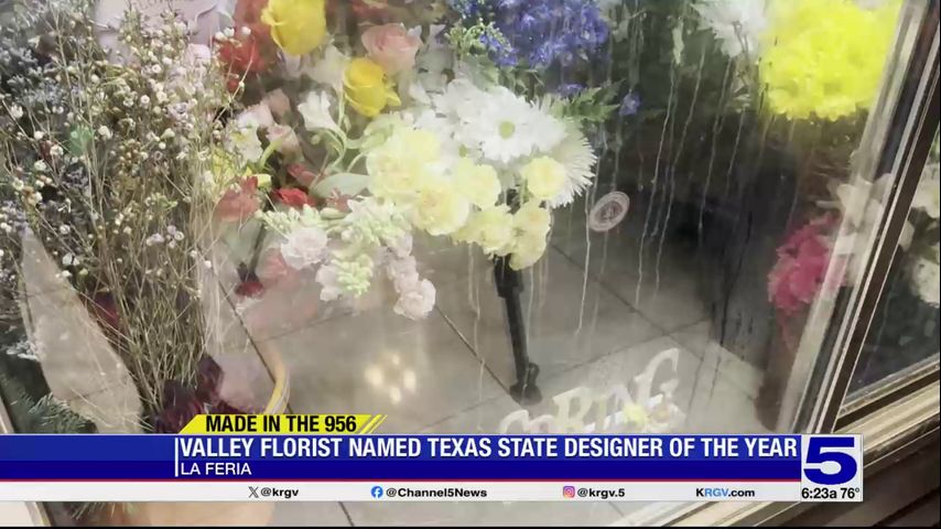 Made in the 956: Valley florist named Texas State Designer of the Year