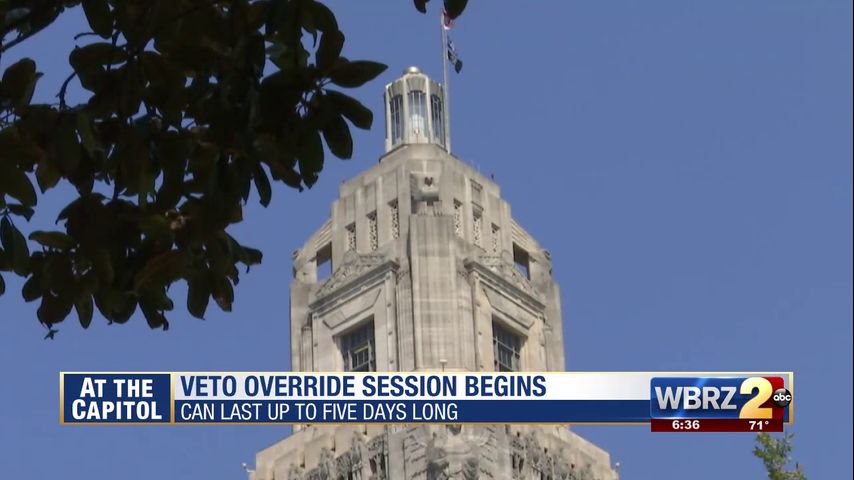 Veto override session begins