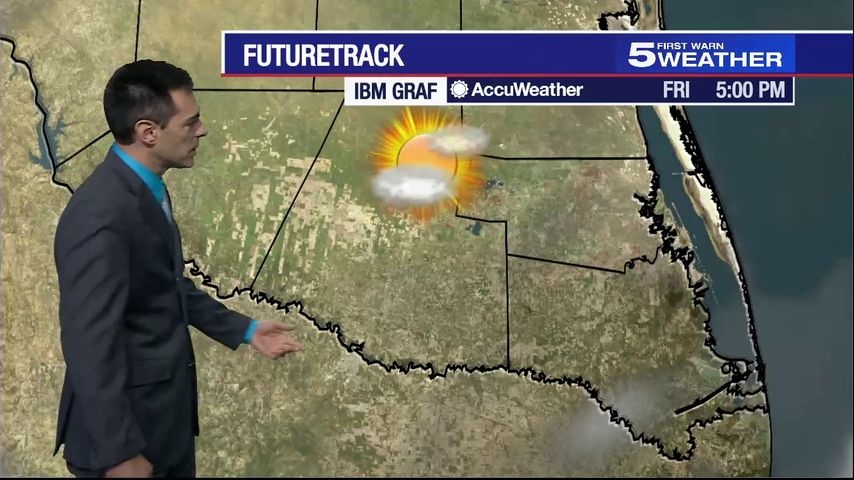 Noon Weathercast for Thursday, January 21, 2021