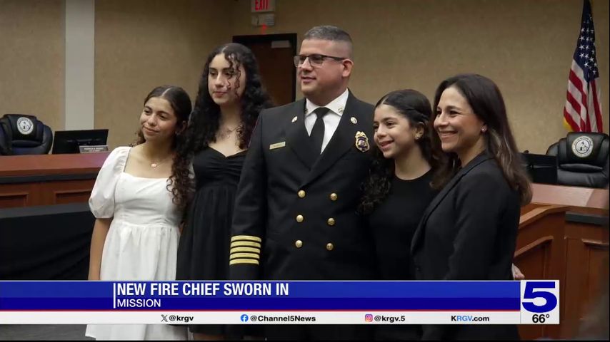 New Mission fire chief sworn in
