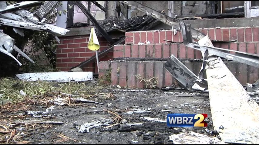 Possible Molotov cocktail causes house fire on North Acadian