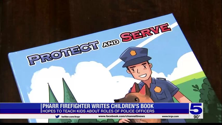 Pharr firefighter's children's book aims to break police stereotypes