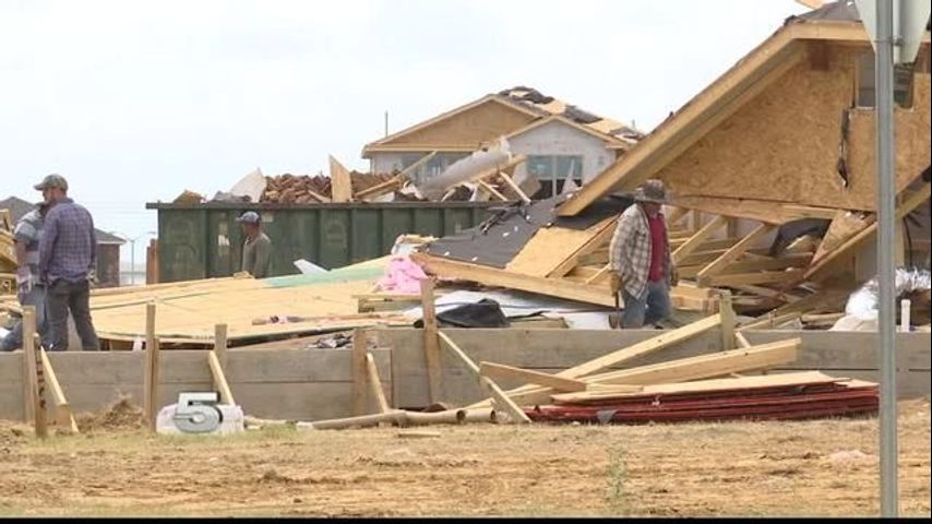 Clean Up Underway in Laredo Following Storm