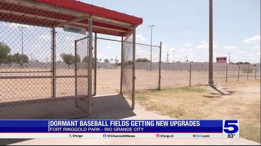 Fort Ringgold Park baseball fields in Rio Grande City getting new upgrades