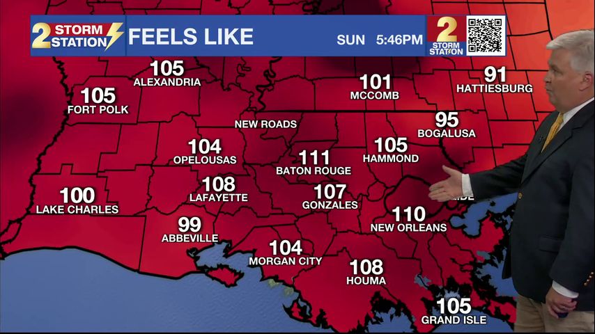 Sunday PM Weather 6/18