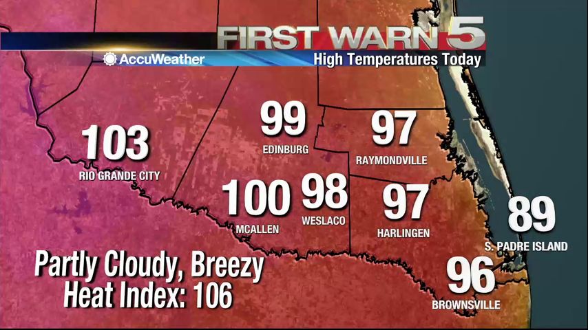 Thursday's Weather 6 a.m.