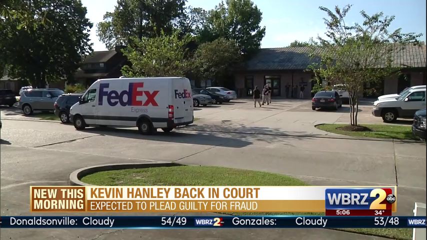 Kevin Hanley returns to court for accusations of fraud