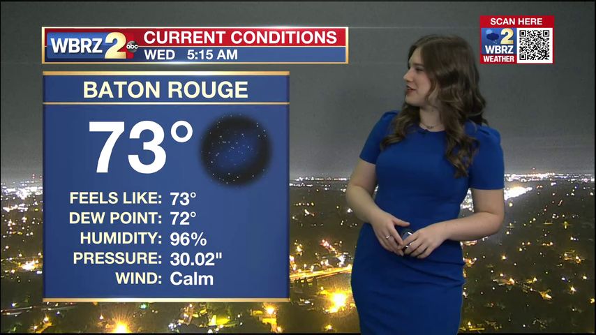 Wednesday morning video forecast