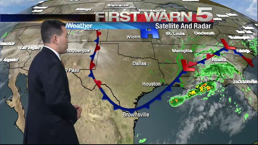 Friday's Weather - 6 a.m.