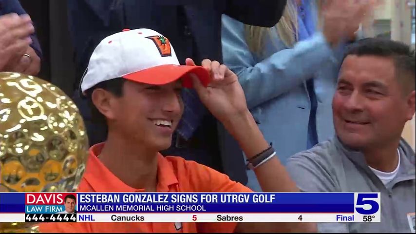 Esteban Gonzalez signs for UTRGV Golf