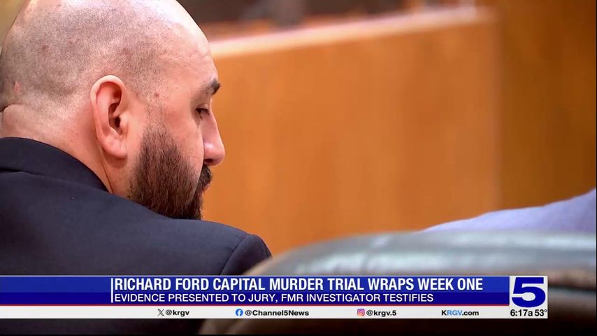 Week one of Richard Ford murder trial wraps up