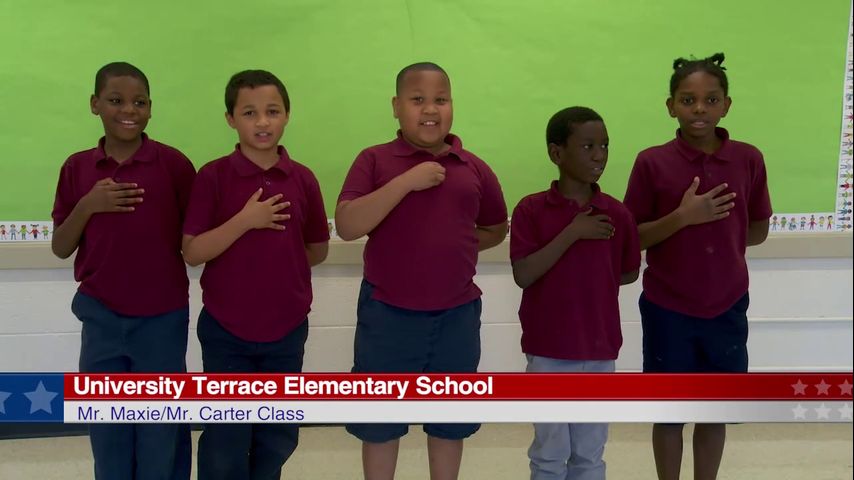 The Pledge of Allegiance: University Terrace Elementary School - Mrs ...