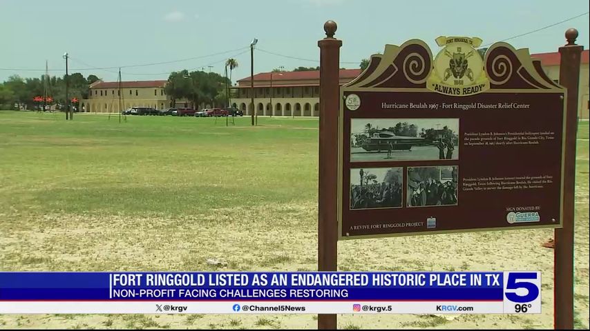 Fort Ringgold in Rio Grande City on list of most-at-risk historical ...