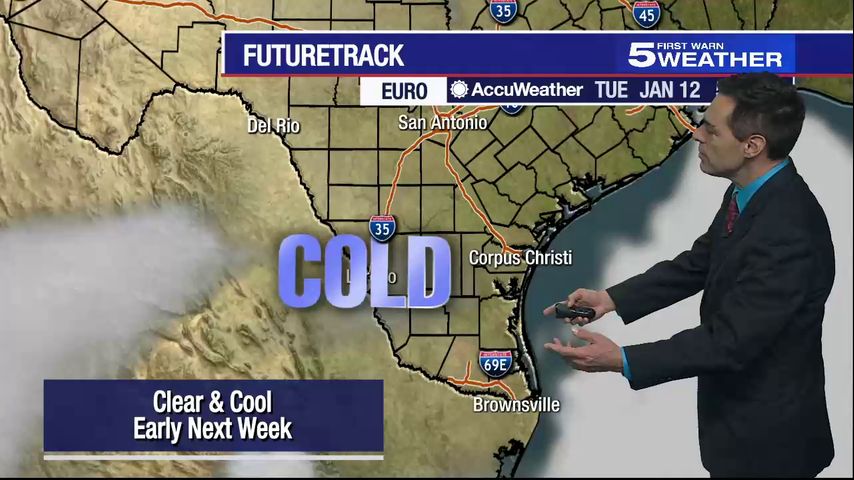 Noon Weather Forecast for Friday, Jan. 8, 2021