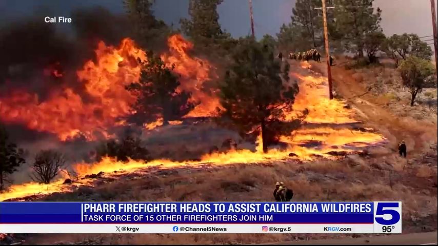 Pharr firefighter ready to assist in California wildfire