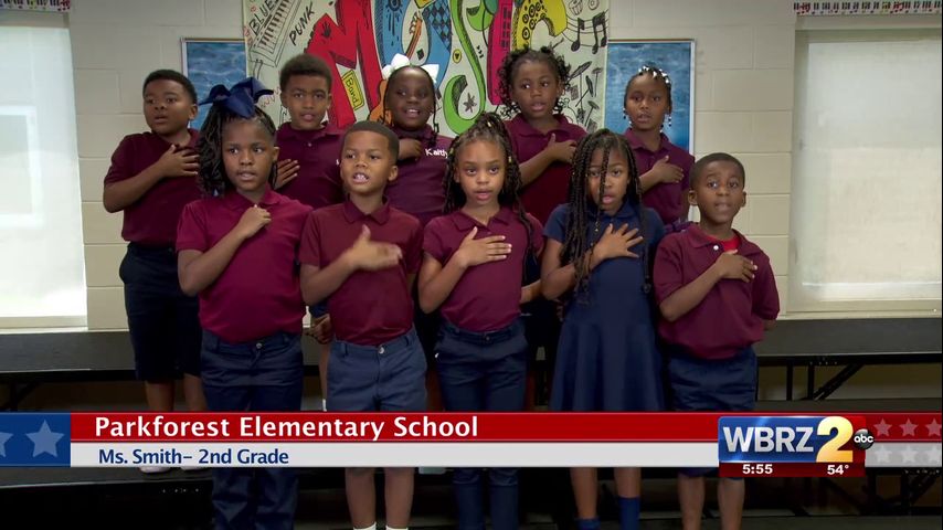 The Pledge of Allegiance - Parkforest Elementary School - Ms. Smith ...