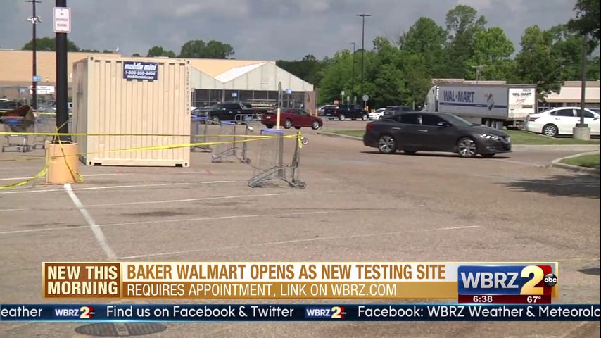 Baker Walmart Testing Site offers self-administered COVID Tests