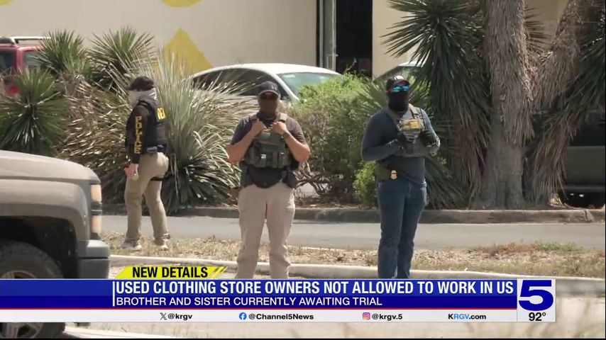 Employees of used clothing store in McAllen accused of working in the ...
