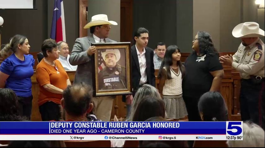 Cameron County commissioners remember deputy constable one year after ...