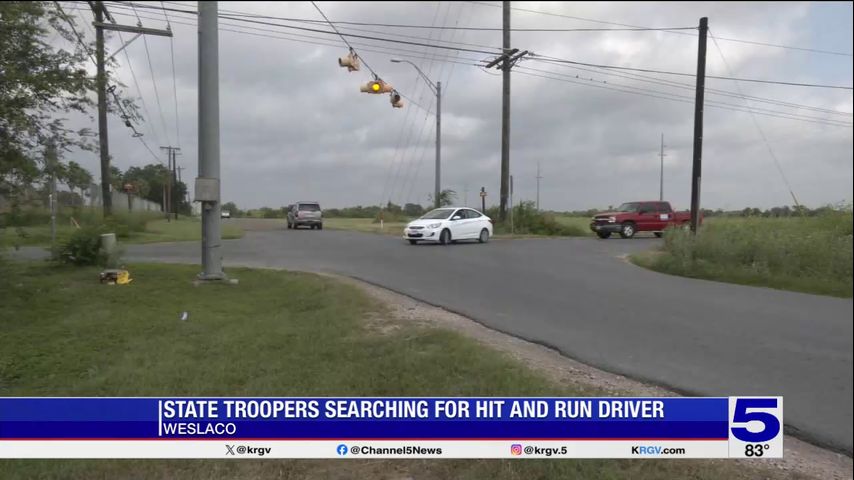 DPS: Driver at-large after Weslaco woman dies in hit-and-run crash