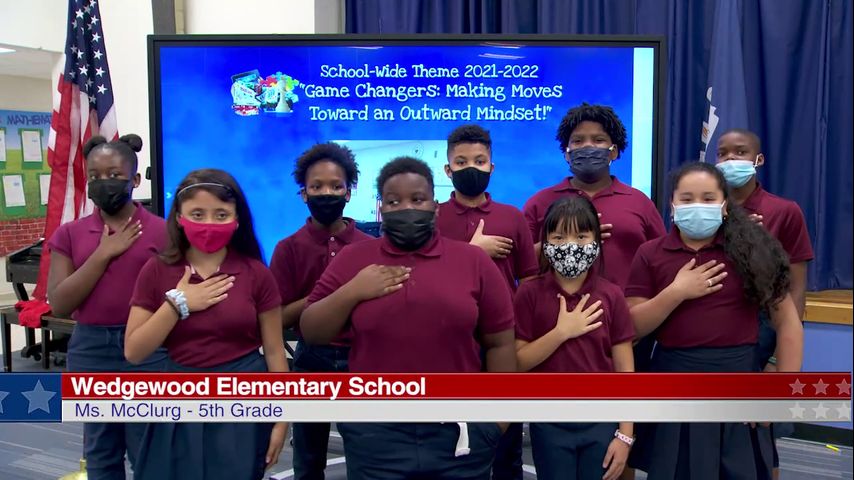 The Pledge of Allegiance: Wedgewood Elementary School - Ms. McClurg ...