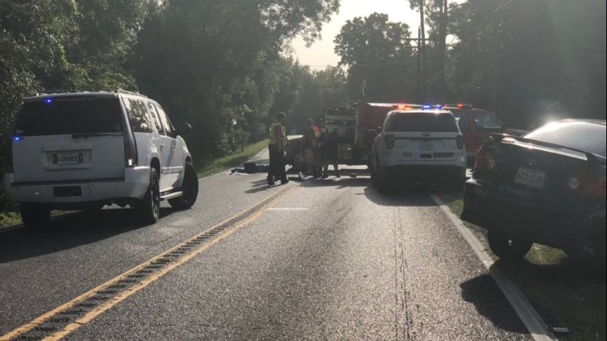 Deadly motorcycle crash reported on Bayou Jacob Road