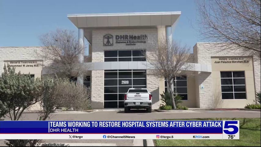 DHR Health IT teams working to restore hospital systems following ...