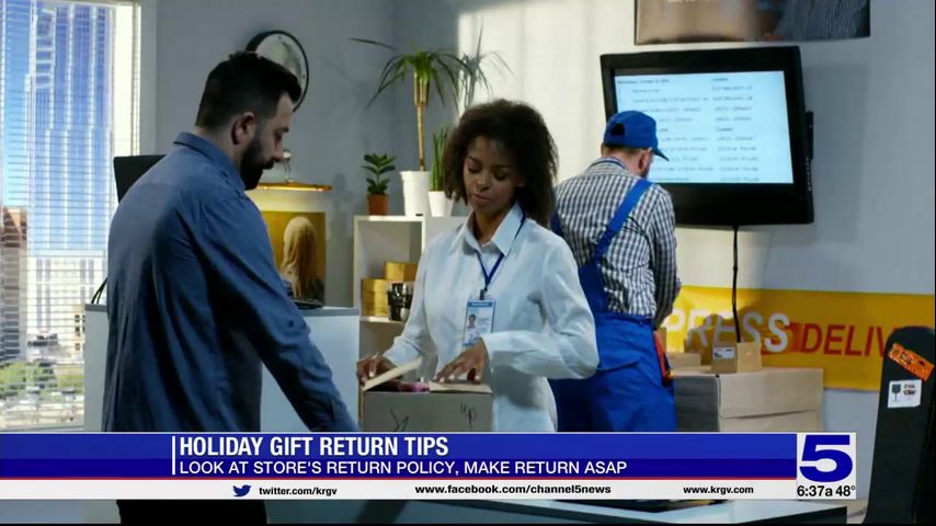 Holiday gifts return tips