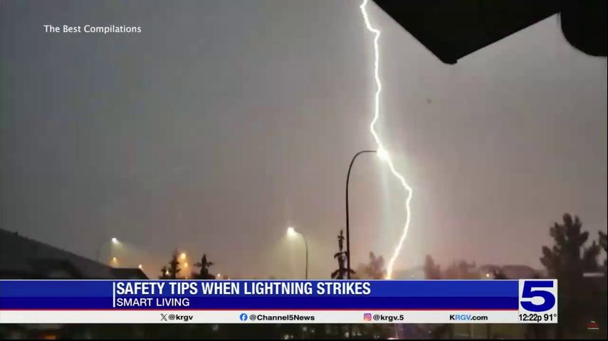 Smart Living: Safety tips when lightning strikes