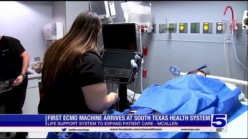 First ECMO machine arrives in the Rio Grande Valley