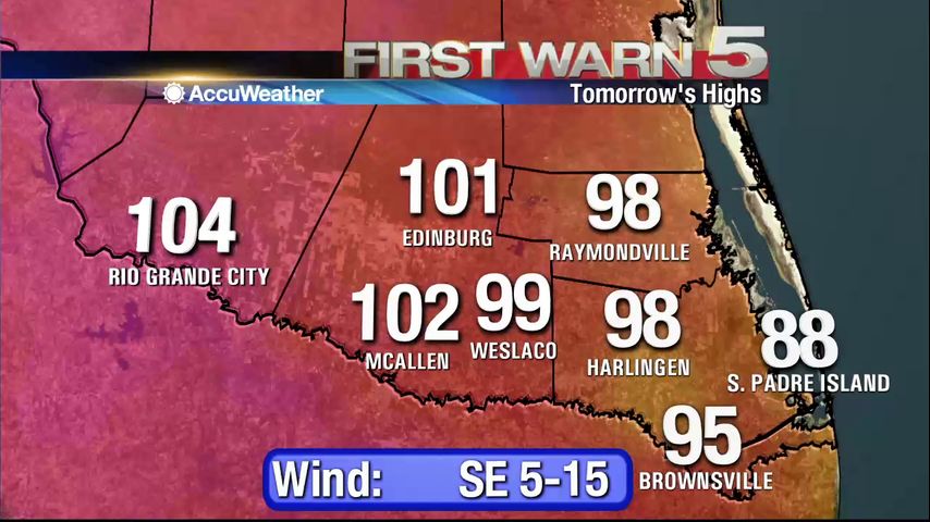 Sunday 5:30 PM Weather update