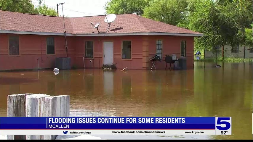‘The flooding took over:’ McAllen family impacted by recent rain