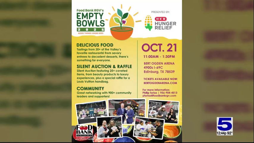 Food Bank RGV preparing for annual Empty Bowls event