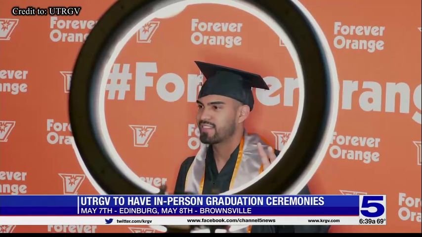 UTRGV to hold in-person graduation ceremonies
