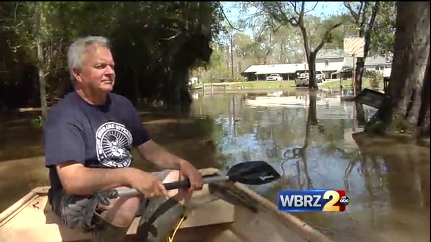 Amite River crest lessened, officials still expect flooding