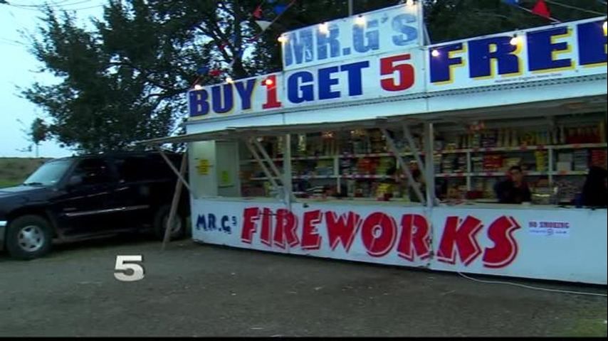 Firework Stand Operators on Alert for Thieves