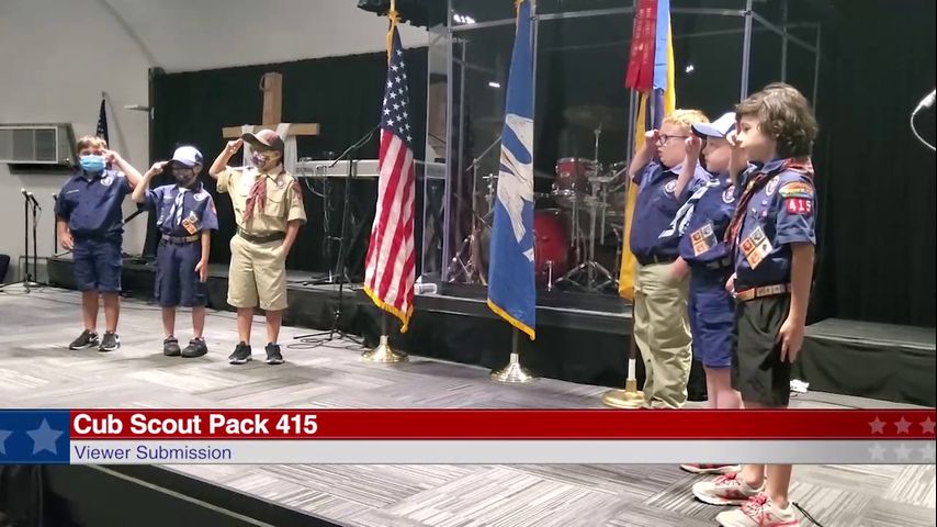 The Pledge of Allegiance: Cub Scout Pack 415 - Viewer Submission