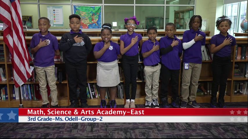 The Pledge of Allegiance - Math, Science & Arts Academy-East, Ms. Odell ...
