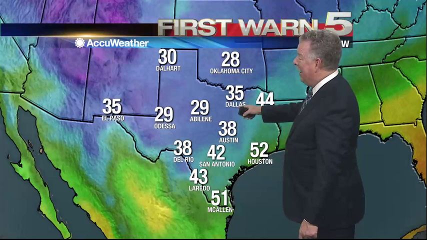 Wednesday's Weather - 5pm