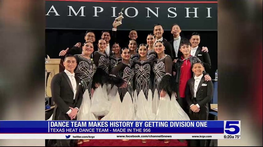 Made in the 956: Brownsville dance team makes history at national ...