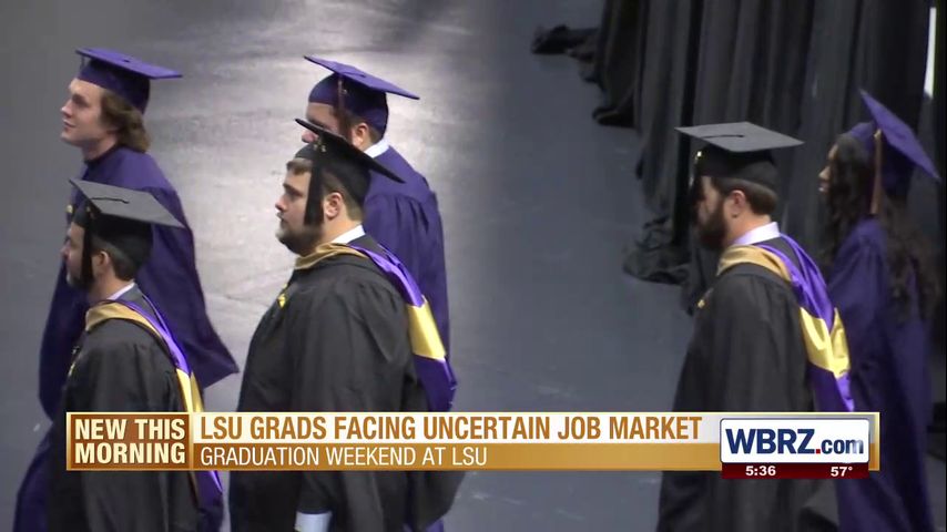 LSU graduates prepare for May 9 ceremonies, and then for an uncertain ...