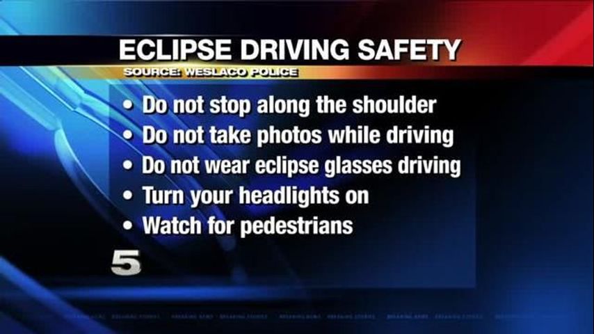 Police Share Advice for Those Driving During Eclipse