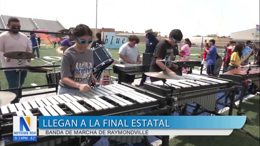 Banda de Marcha de Raymondville clasifica a la final estatal