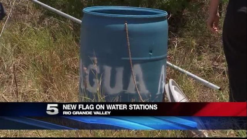 Flag on Water Stations Changed Due to Copyright Infringement
