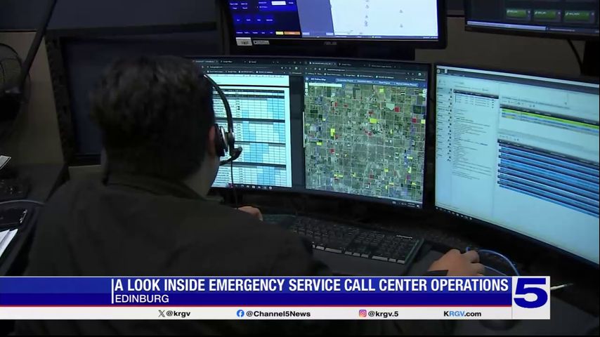 A look into emergency service call center operations in Edinburg
