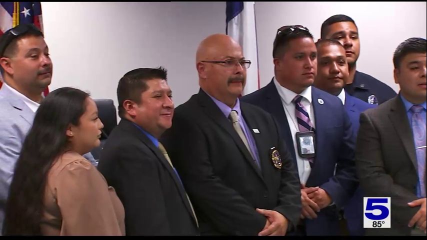 Mercedes swears in new police chief