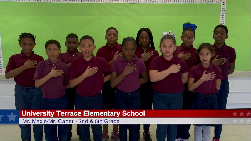 The Pledge of Allegiance: University Terrace Elementary School - Mrs ...